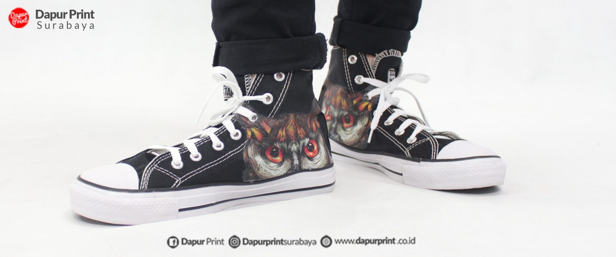 Jasa Sablon Sepatu Satuan SURABAYA | jual jasa cetak kaos murah ...