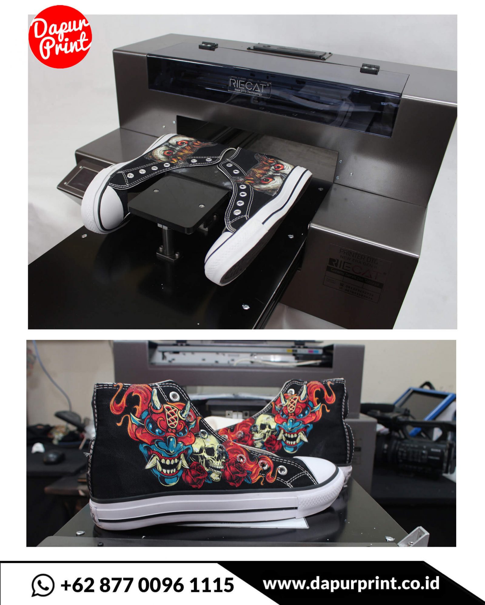 Jasa Sablon Sepatu Custom Cuma 80 Ribu-an